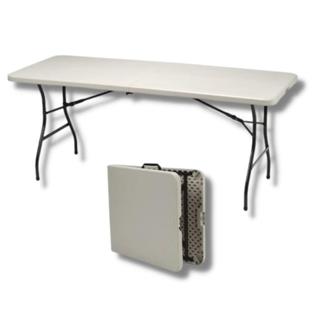 6' Folding Plastic Table - Practical and Versatile for Sale – River ...
